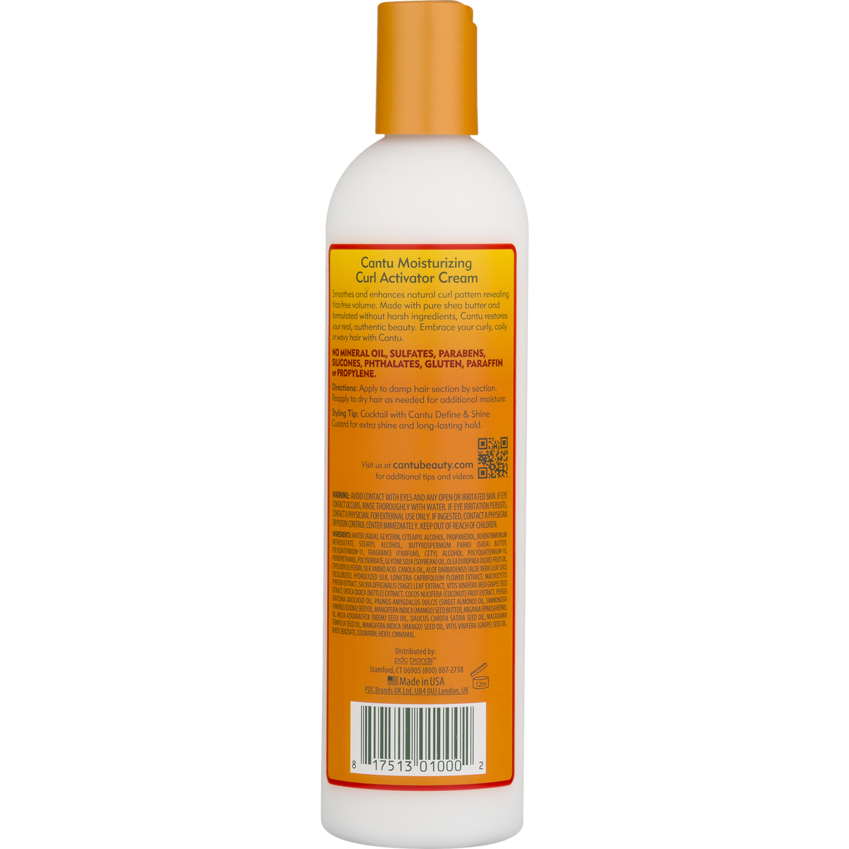 Cantu Shea Butter Moisturizing Curl Activator Cream 12oz - Bellician