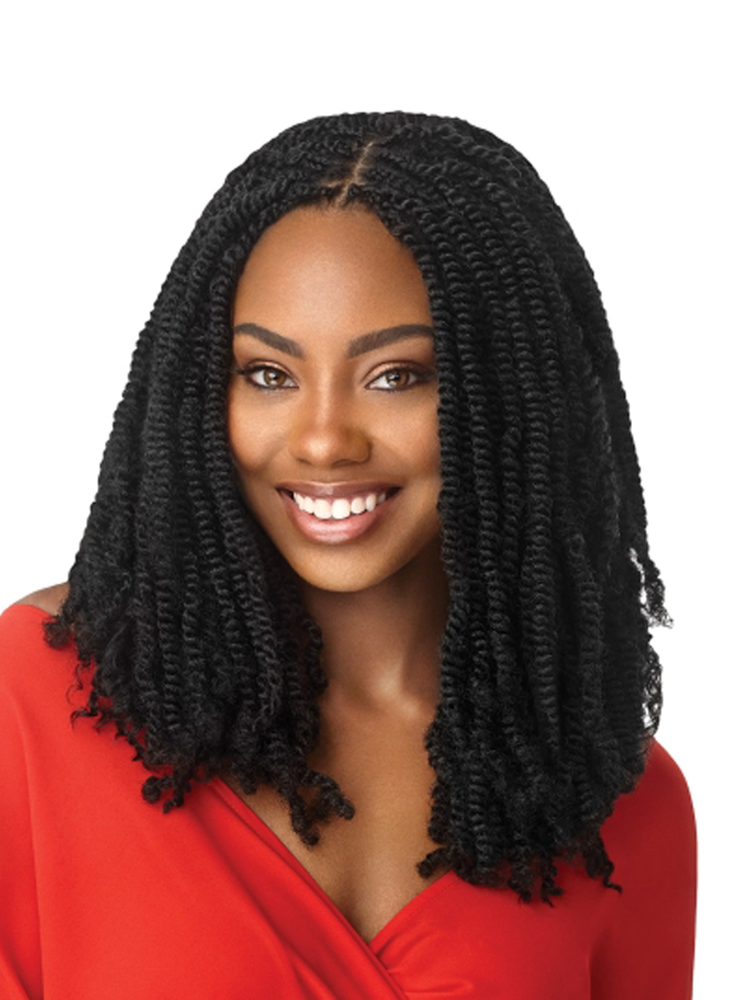 Outre X-Pression Braid Twisted Up 3X Springy Afro Twist 16" - Bellician