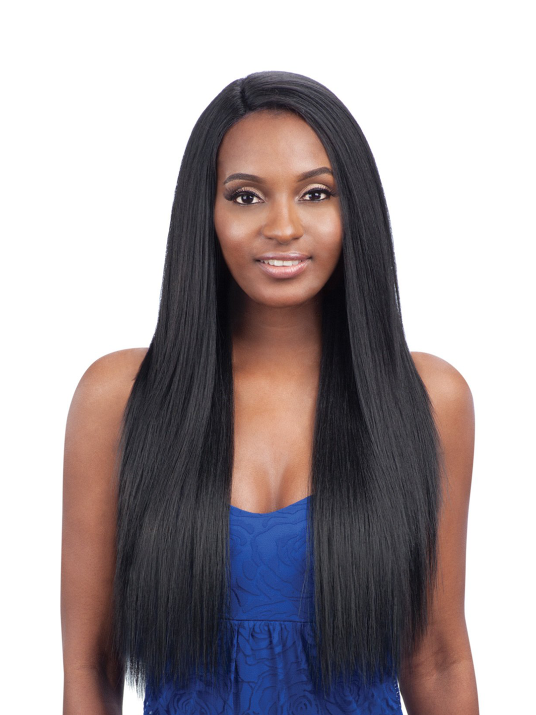 Model Model Synthetic Freedom Part Lace Wig Number 201 - Bellician