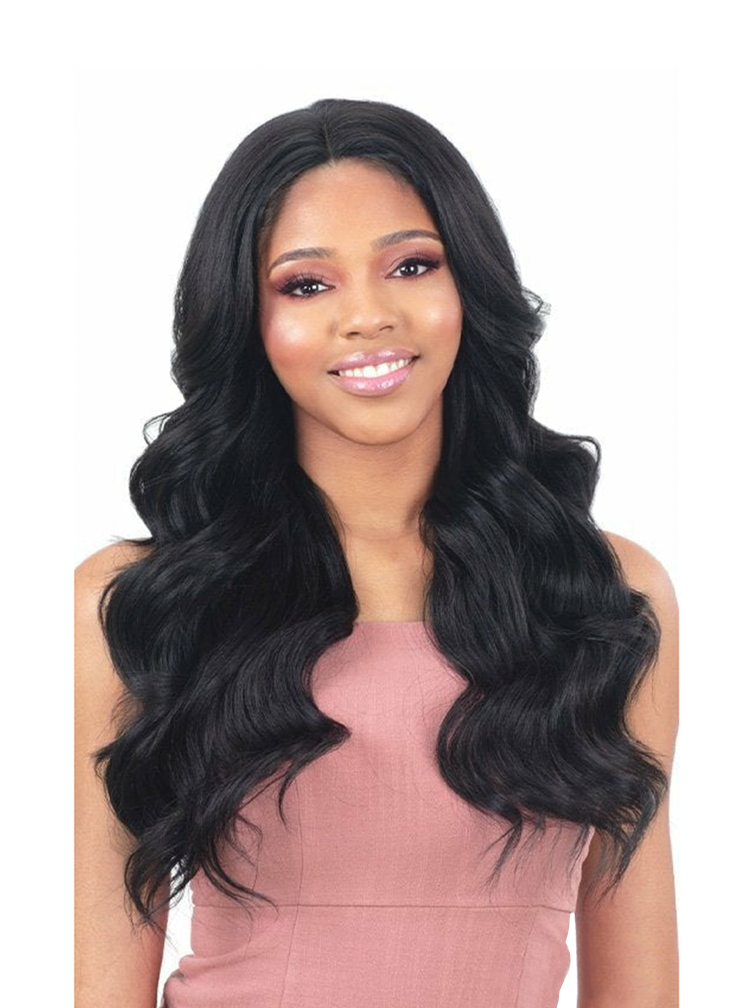 Model Model Synthetic Klio HD Lace Front Wig HD- Davina - Bellician