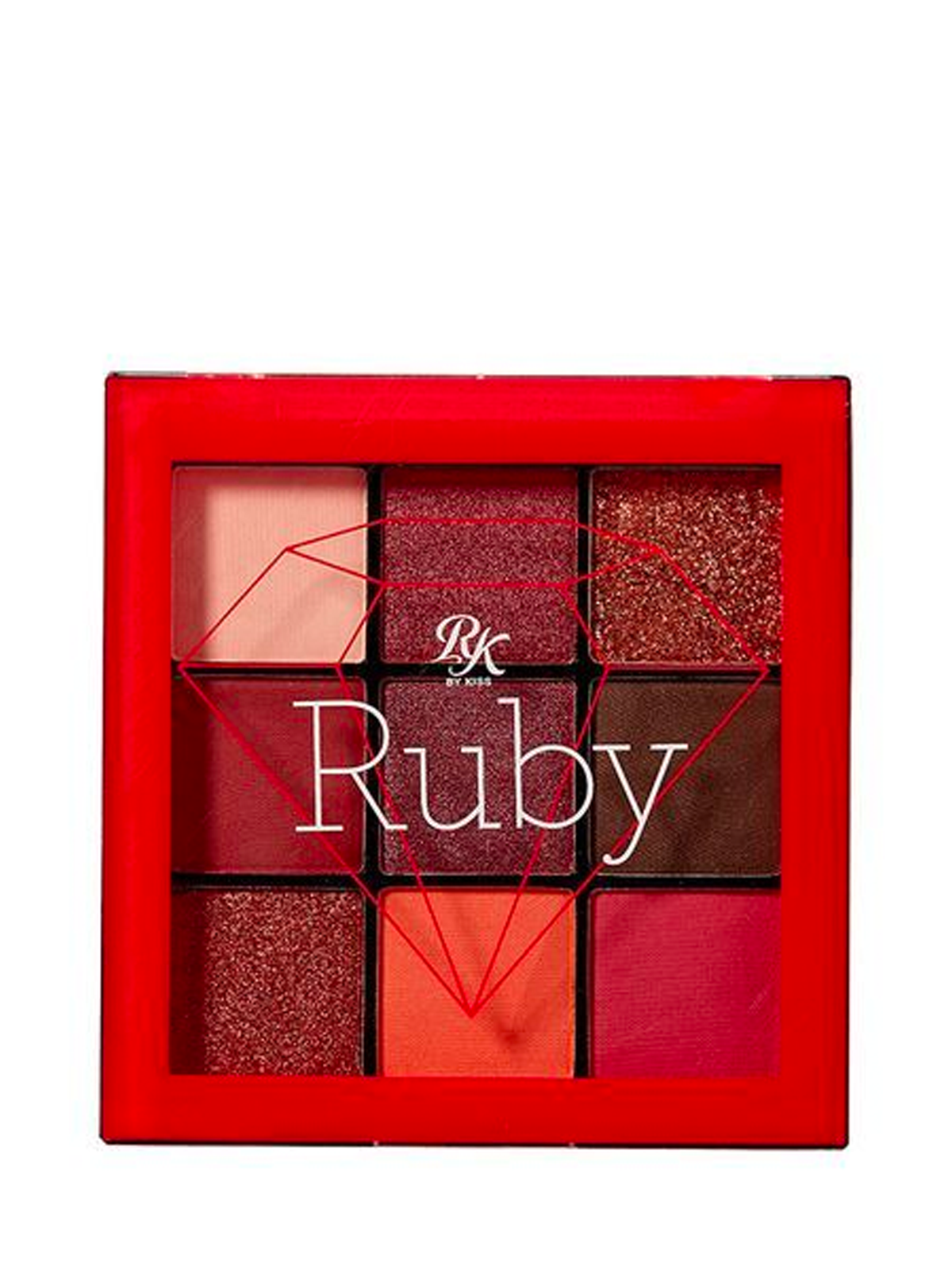 Ruby Kisses Ruby Eyeshadow Palette - Bellician