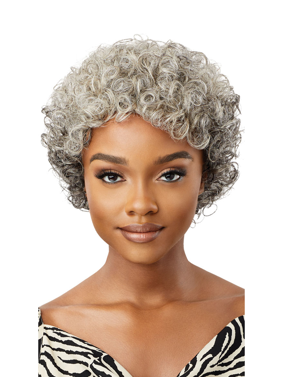 Outre 100% Human Hair Fab & Fly Gray Glamour Wig HH Veronica - Bellician