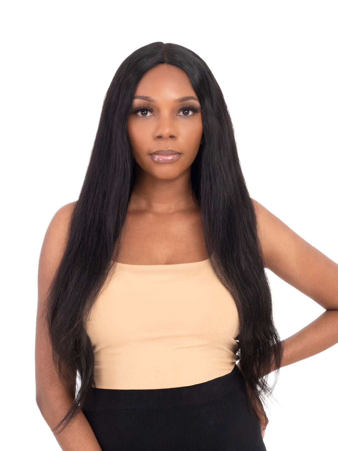 HyperBAE 100% Brazilian Human Hair Lace Wig Natural Straight 30 - Bellician